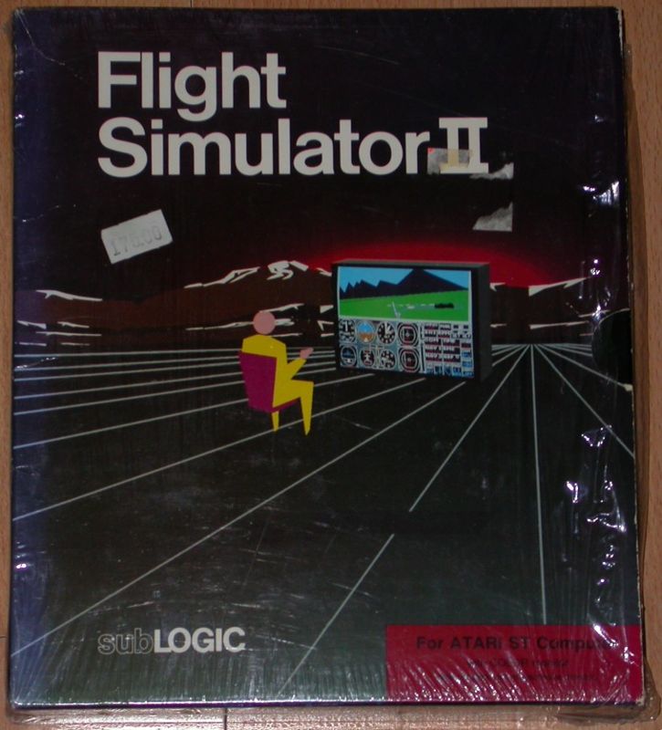 Flight Simulator II cover or packaging material - MobyGames