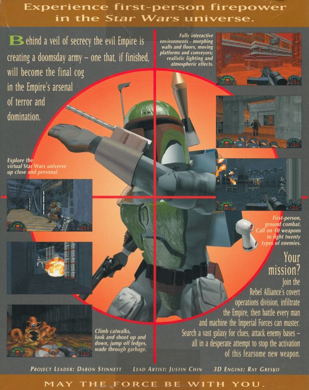 Star Wars: Dark Forces cover or packaging material - MobyGames