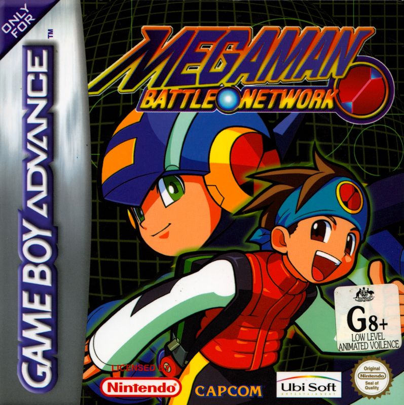 Mega Man Battle Network cover or packaging material - MobyGames