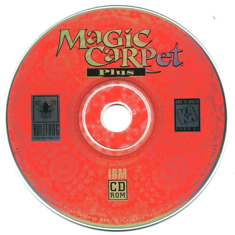 Magic Carpet Plus cover or packaging material - MobyGames