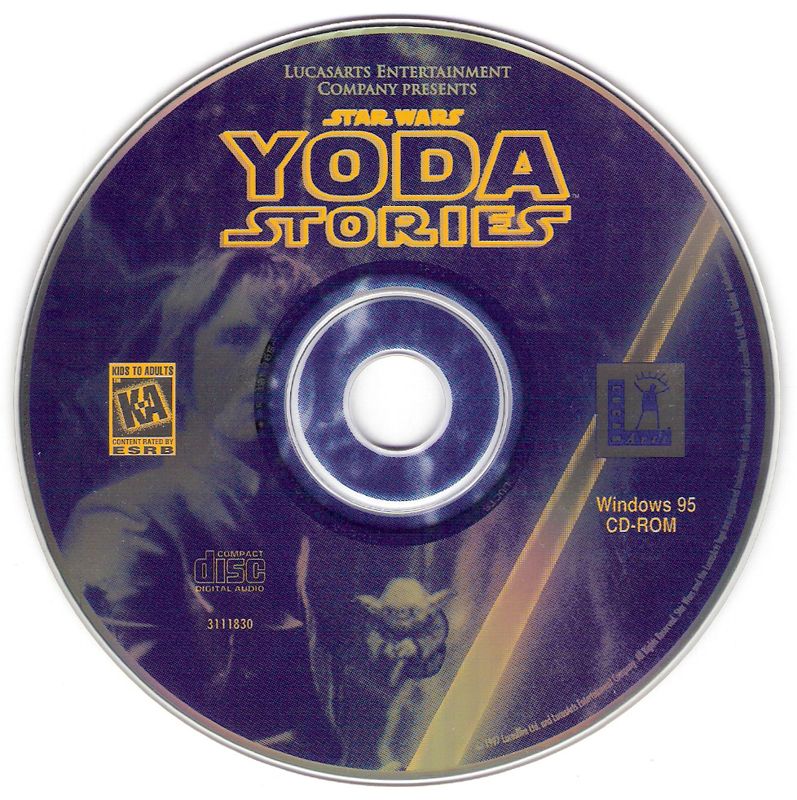 Star Wars: Yoda Stories cover or packaging material - MobyGames
