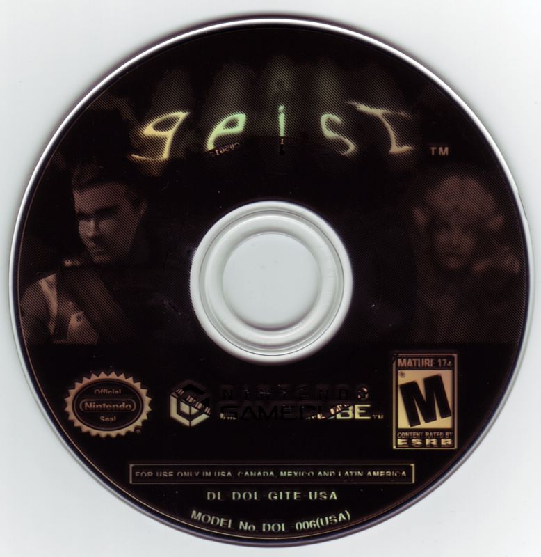 Geist cover or packaging material - MobyGames