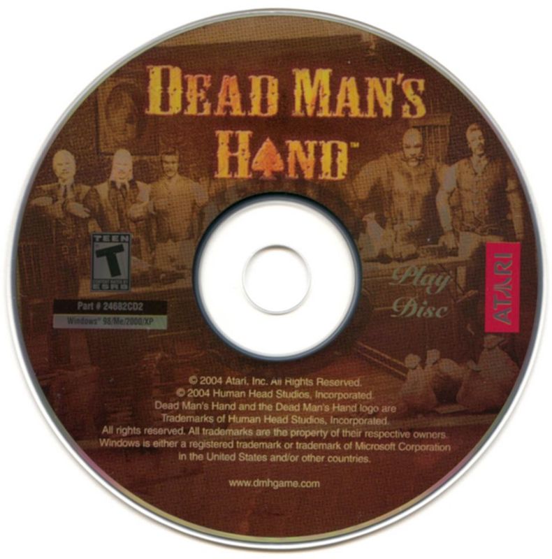 Dead Man's Hand cover or packaging material - MobyGames