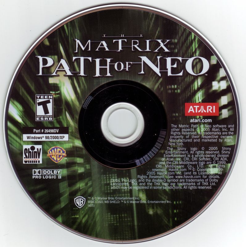 The Matrix: Path of Neo cover or packaging material - MobyGames