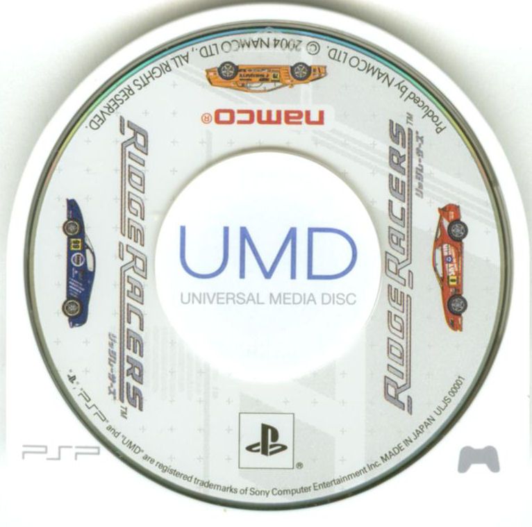 Ridge Racer cover or packaging material - MobyGames