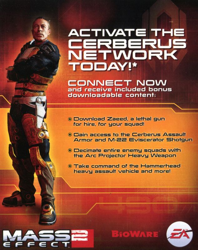 Mass Effect 2 cover or packaging material - MobyGames