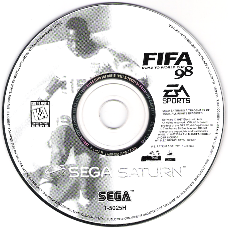 FIFA: Road to World Cup 98 cover or packaging material - MobyGames