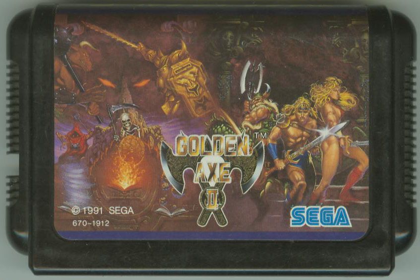 Golden Axe II cover or packaging material - MobyGames