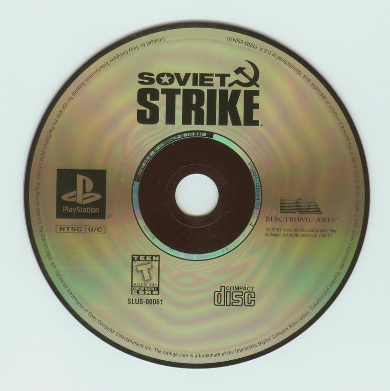Soviet Strike cover or packaging material - MobyGames