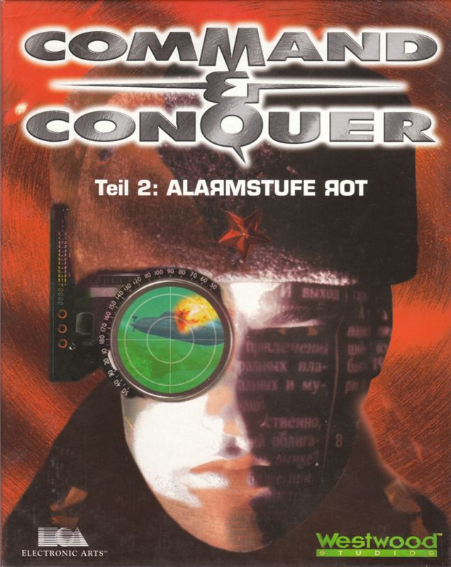 Command & Conquer: Red Alert cover or packaging material - MobyGames