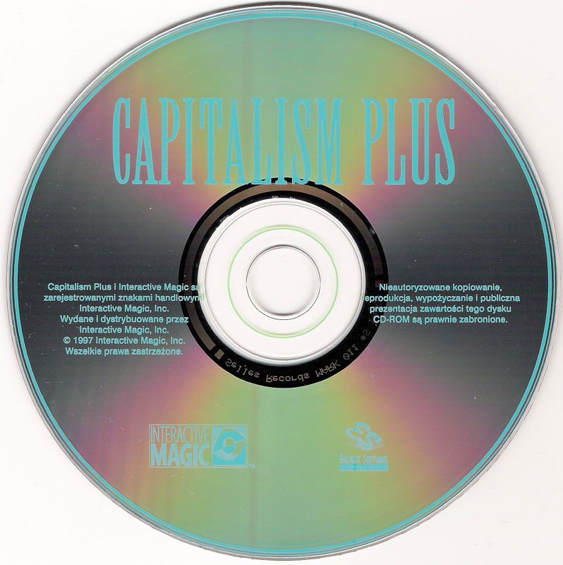 Capitalism Plus cover or packaging material - MobyGames