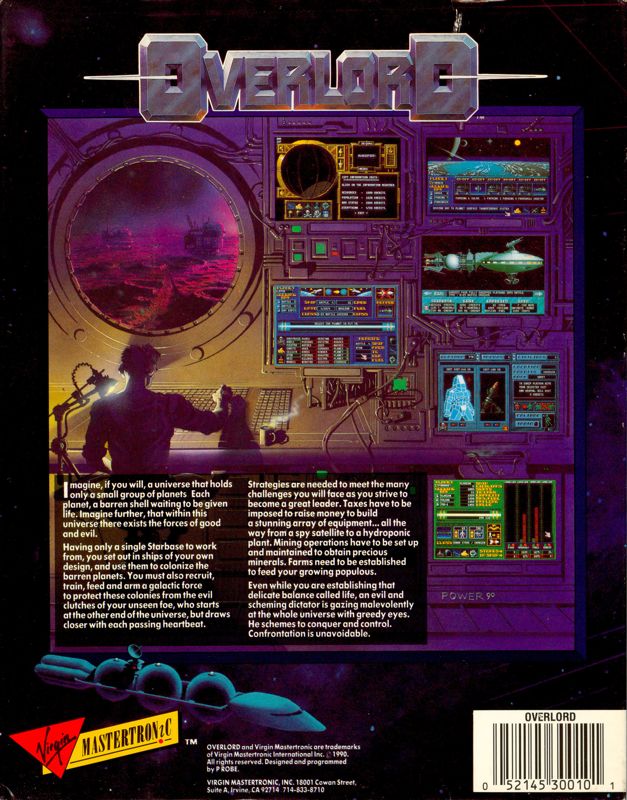 Overlord cover or packaging material - MobyGames