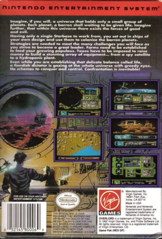 Overlord cover or packaging material - MobyGames