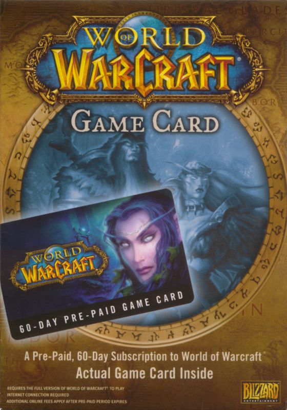 World of WarCraft cover or packaging material - MobyGames