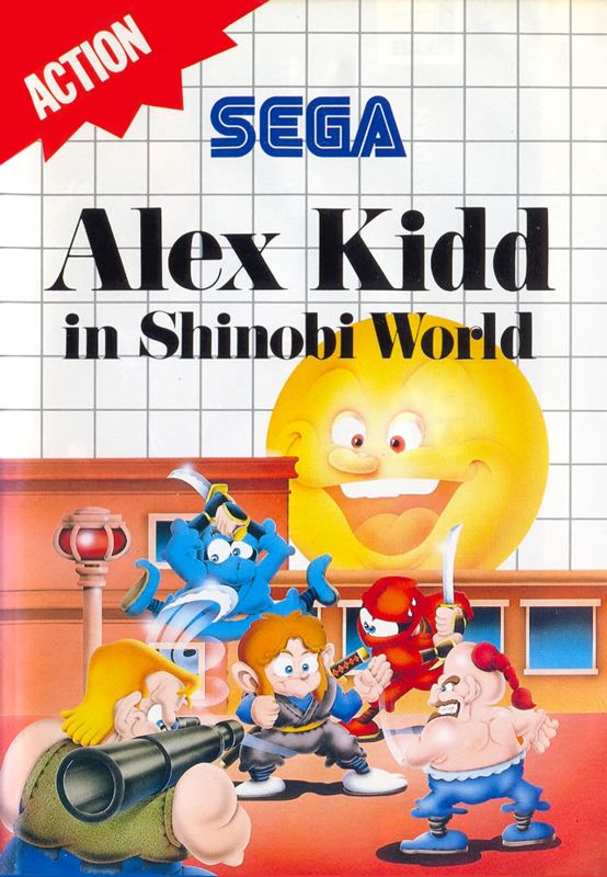 Alex Kidd in Shinobi World cover or packaging material - MobyGames