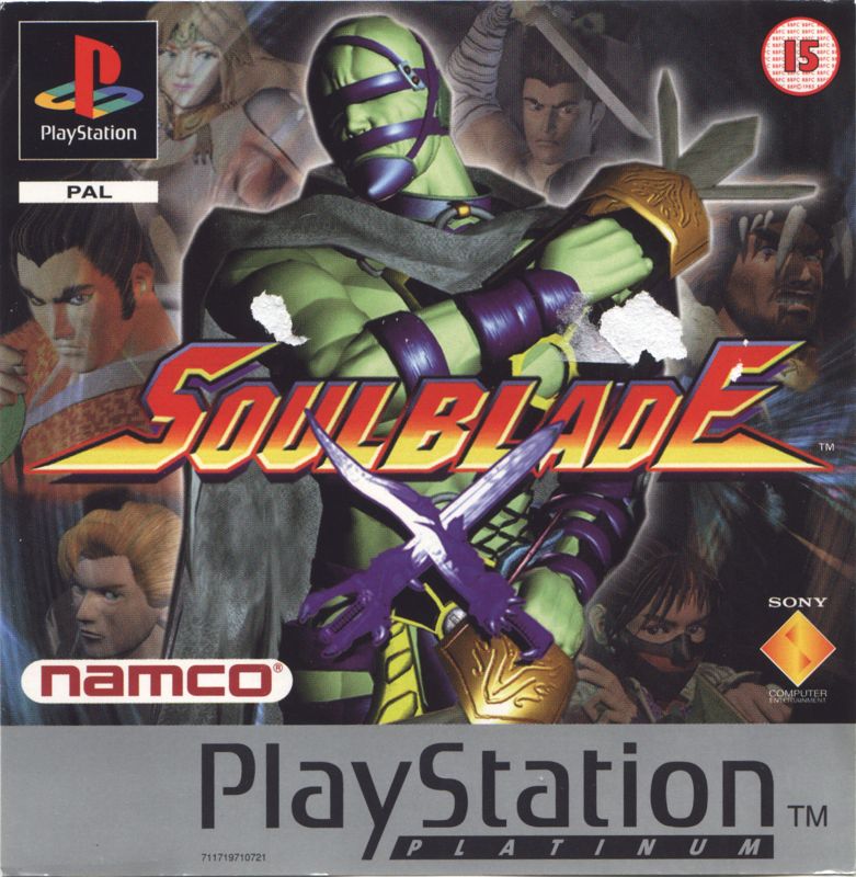 Soul Blade cover or packaging material - MobyGames