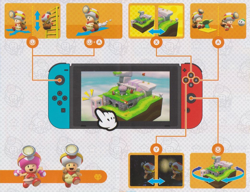 Captain Toad: Treasure Tracker cover or packaging material - MobyGames