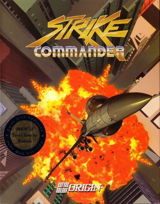 Strike Commander cover or packaging material - MobyGames