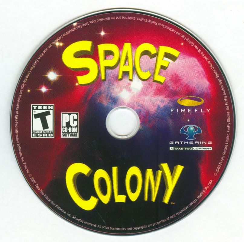 Space Colony cover or packaging material - MobyGames