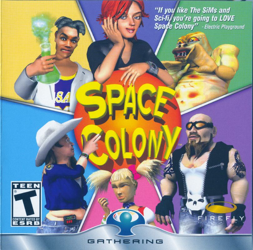 Space Colony cover or packaging material - MobyGames