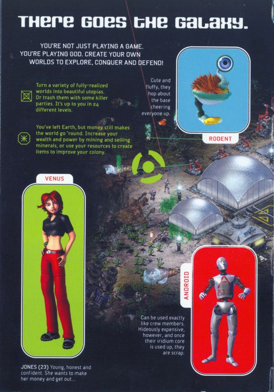 Space Colony cover or packaging material - MobyGames