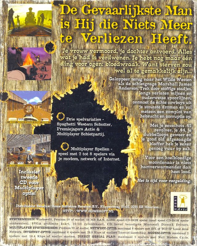 Outlaws cover or packaging material - MobyGames