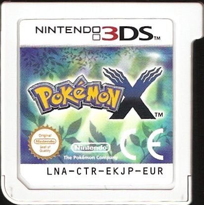 Pokémon X cover or packaging material - MobyGames