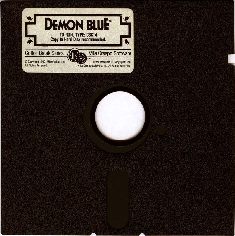 Demon Blue cover or packaging material - MobyGames