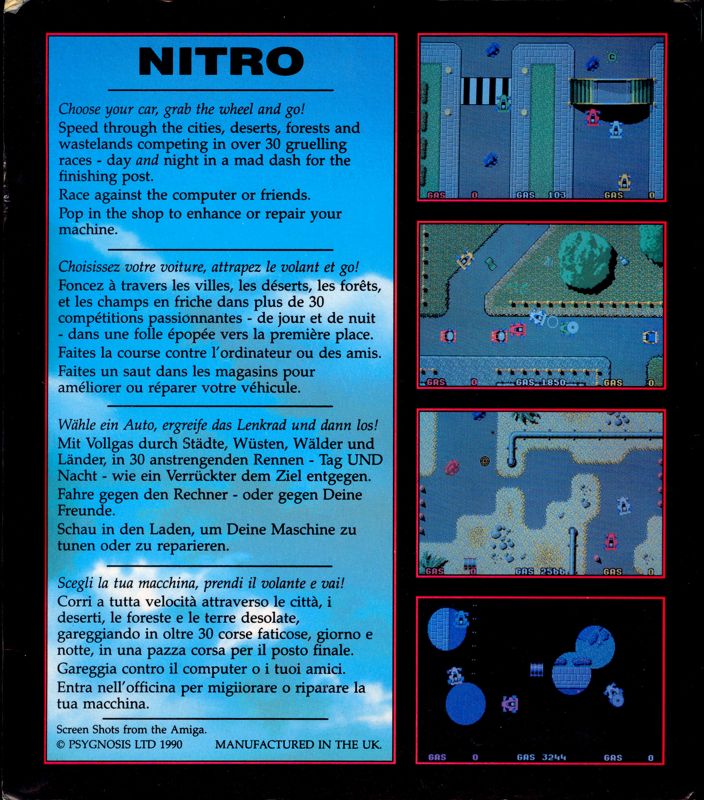 Nitro cover or packaging material - MobyGames