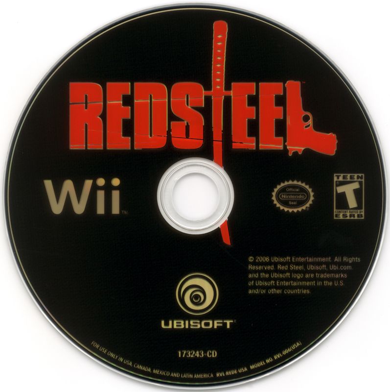 Red Steel cover or packaging material - MobyGames