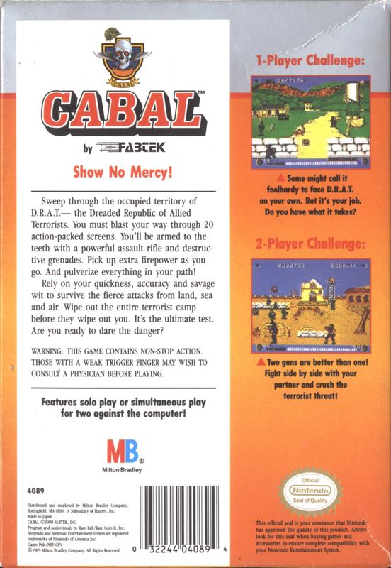 Cabal cover or packaging material - MobyGames