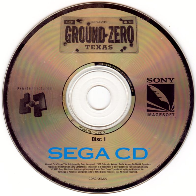 Ground Zero Texas cover or packaging material - MobyGames
