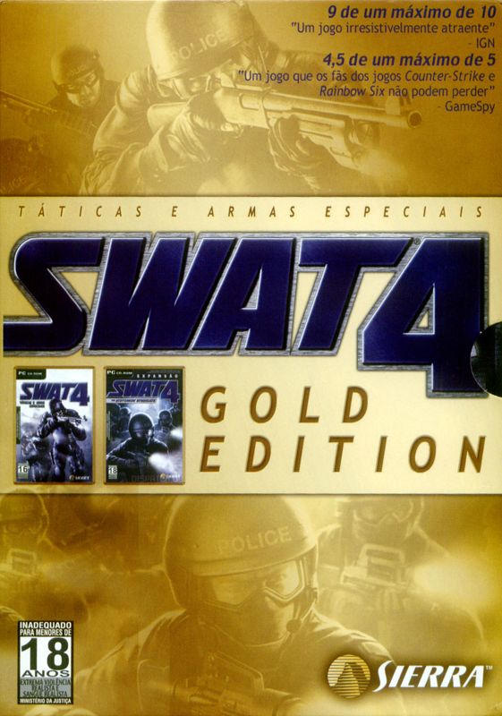 SWAT 4: Gold Edition cover or packaging material - MobyGames