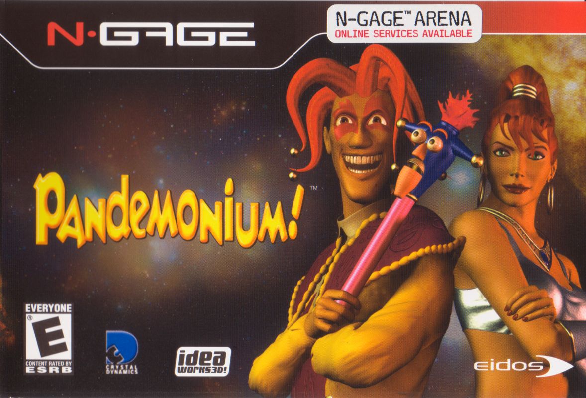 Pandemonium! cover or packaging material - MobyGames