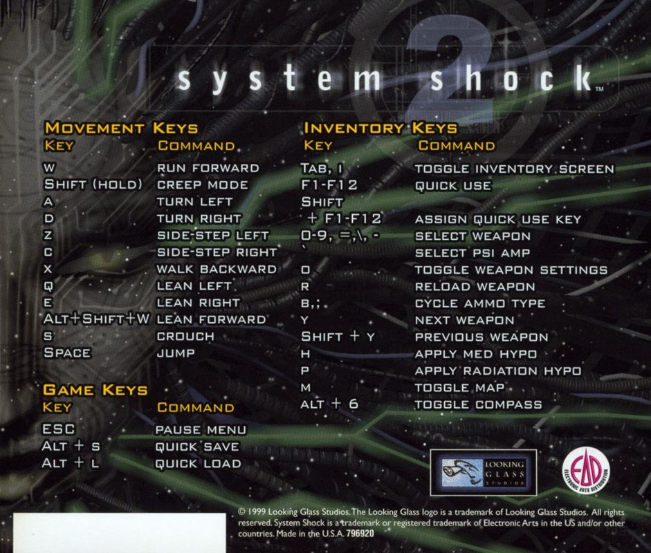 System Shock 2 cover or packaging material - MobyGames