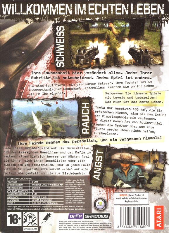 Boiling Point: Road to Hell cover or packaging material - MobyGames