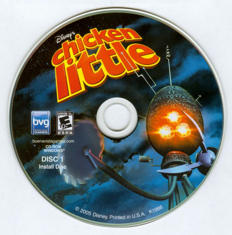 Disney's Chicken Little cover or packaging material - MobyGames