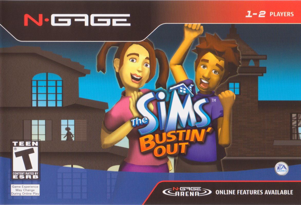 The Sims: Bustin' Out cover or packaging material - MobyGames