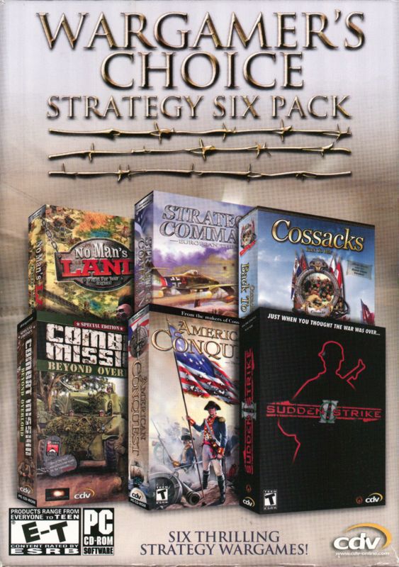 Wargamer's Choice: Strategy Six Pack (2004) - MobyGames