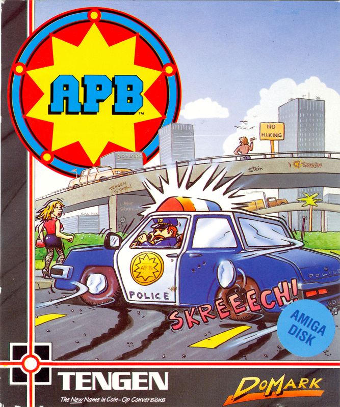 APB cover or packaging material - MobyGames