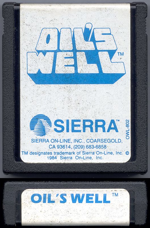 Oil's Well cover or packaging material - MobyGames