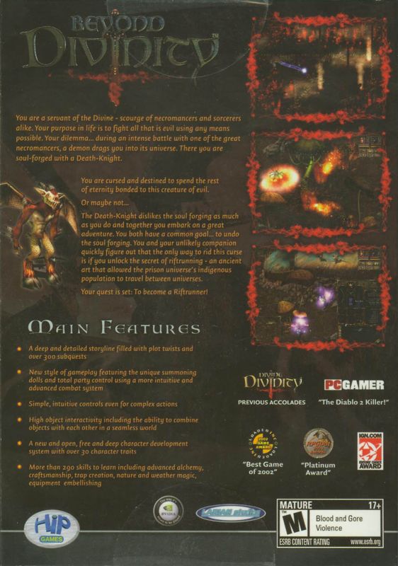 Beyond Divinity cover or packaging material - MobyGames