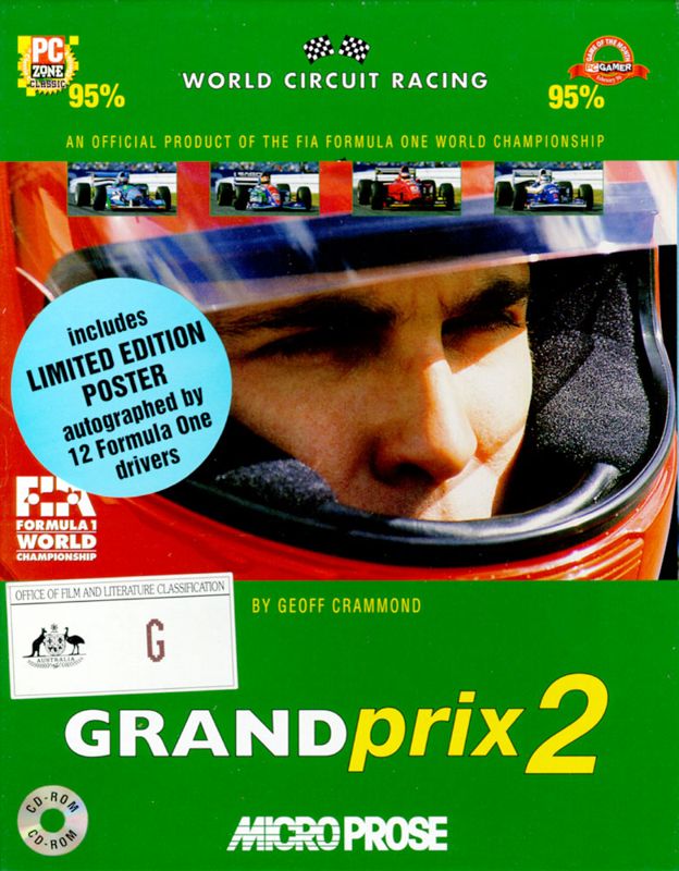 Grand Prix II cover or packaging material - MobyGames