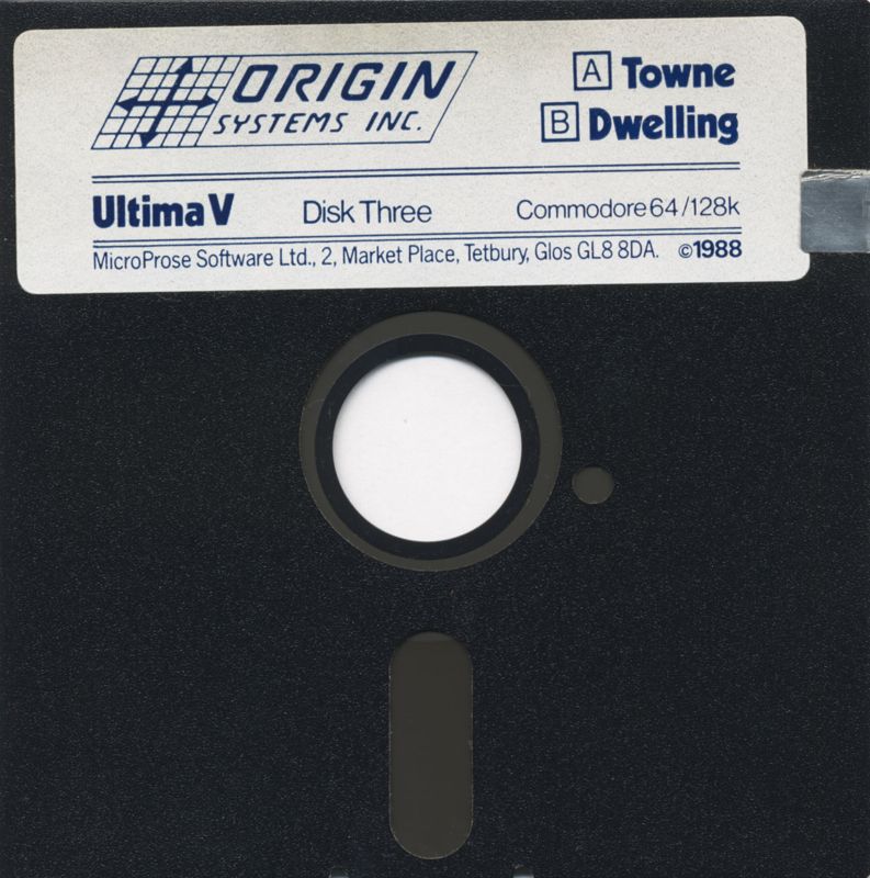 Ultima V: Warriors of Destiny cover or packaging material - MobyGames