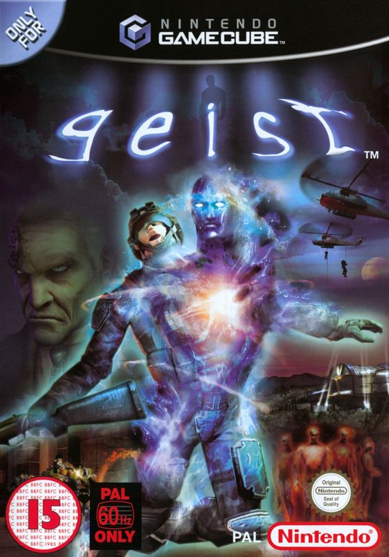 Geist cover or packaging material - MobyGames