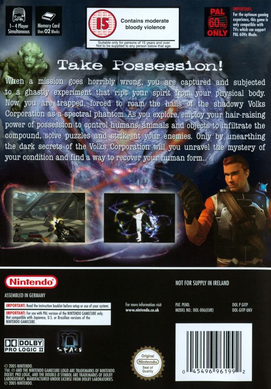 Geist cover or packaging material - MobyGames