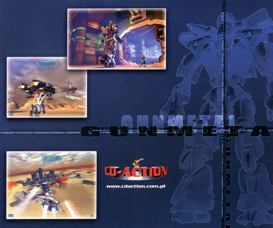 Gun Metal cover or packaging material - MobyGames