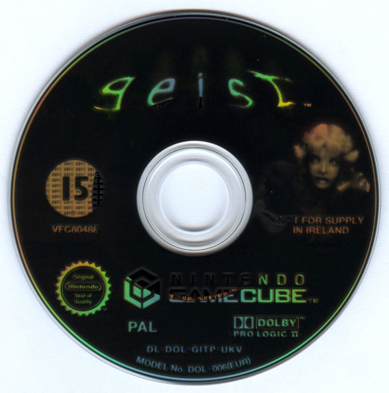 Geist cover or packaging material - MobyGames
