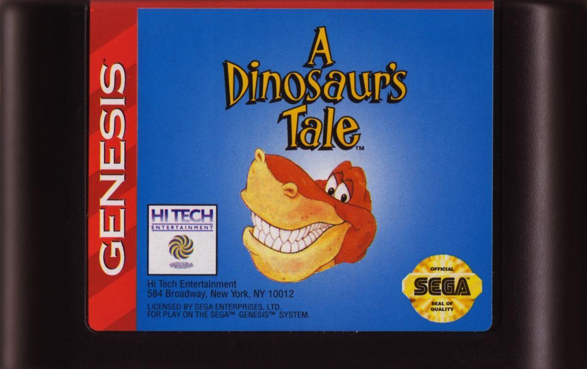 A Dinosaur's Tale cover or packaging material - MobyGames