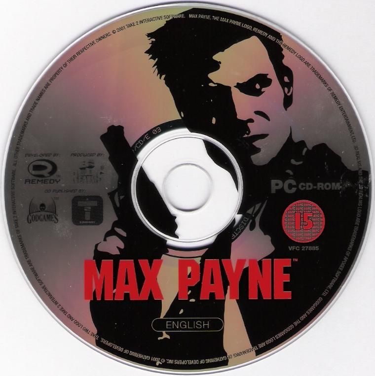 Max Payne cover or packaging material - MobyGames